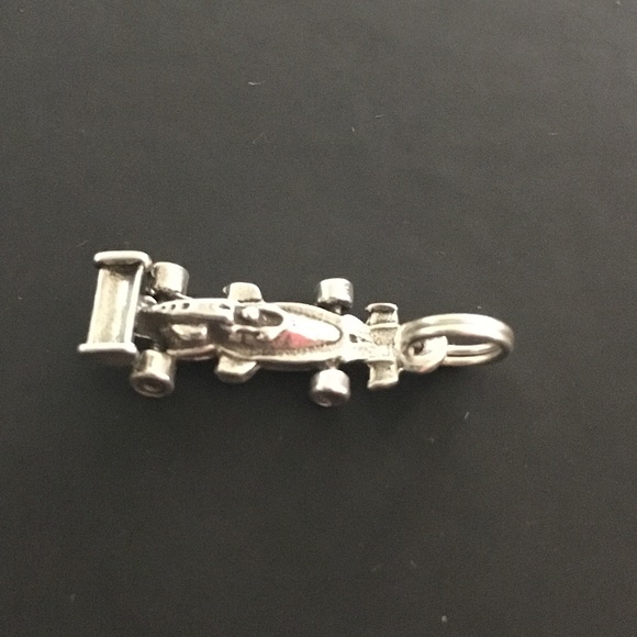 Jewelry | Sterling Race Car Charm | Poshmark